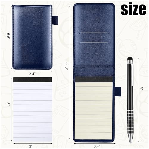 Small Notepad Holder WEMATE 10 Pcs Small Notepad Holder Set Pocket
