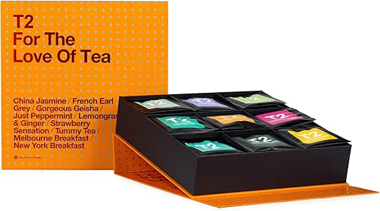 T2 Tea for The Love of Tea | Assorted Tea Bag Sampler Gift Box (A ...