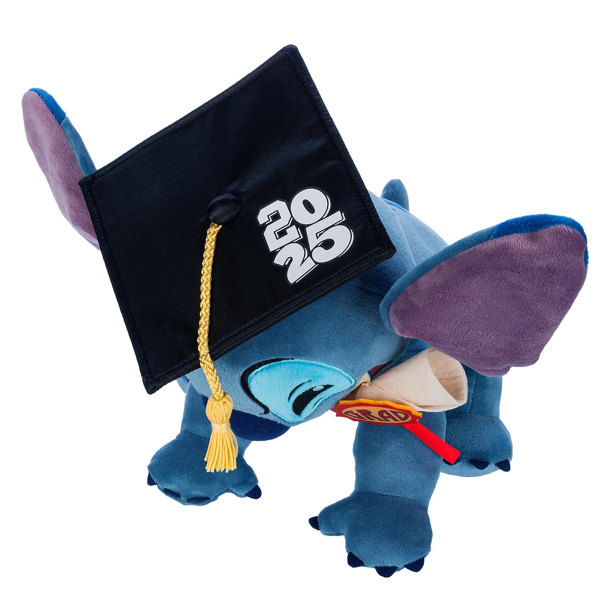 Disney Store Official Stitch Graduation Plush 2025 - Stitch Gifts For ...