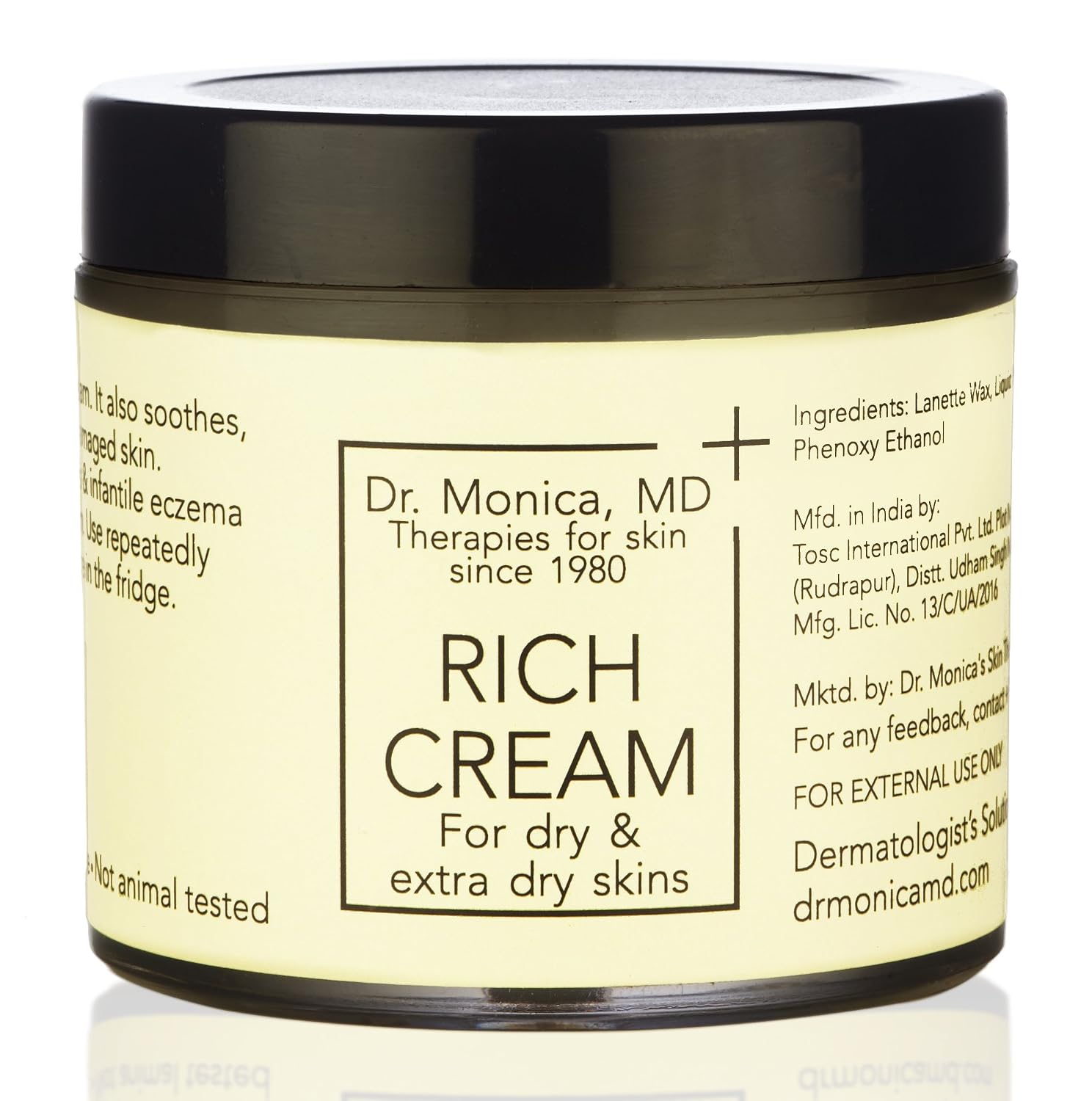 Buy Dr Monica, MD : Rich Cream, For Extra Dry, Sensitive Skin ...