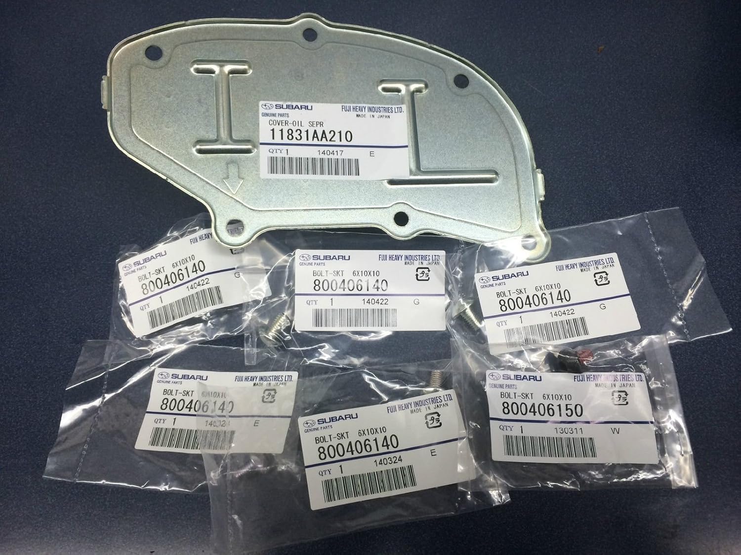 Auto: ricambi X1 originale Subaru Impreza Turbo WRX STI REAR CRANKSHAFT ...