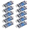 ALMOCN 10pcs 5MM LDR Photosensitive Sensor Module Light Dependent ...