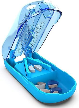Amazon.com: Pill Cutter Splitter Divider - Tablet Cutter Pill Splitter ...