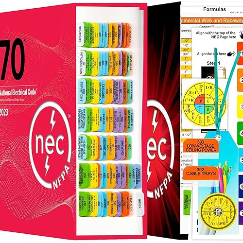 NEC Code Book Tabs 2023/2020 (Book not Included) 112 PCS NEC Tabs ...