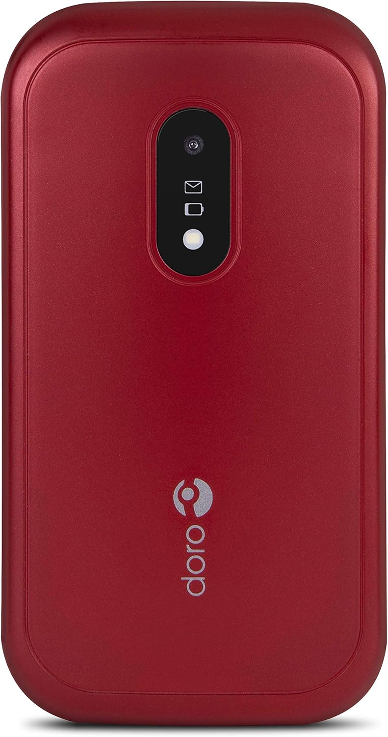 Doro 6040 Unlocked 2G Dual SIM Clamshell Big Button Mobile Phone for ...