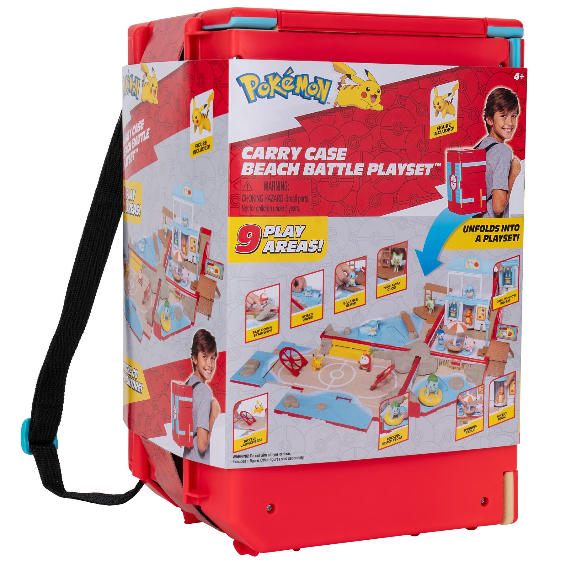 Mua Pokemon Carry Case Beach Battle Playset - Portable Transforming ...