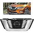 Amazon.com: KUAFU Front Upper Grille Compatible with 2017-2020 Nissan ...