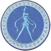 Amazon.com: Sailor Moon Logo Patch Embroidered Iron on Badge Applique ...