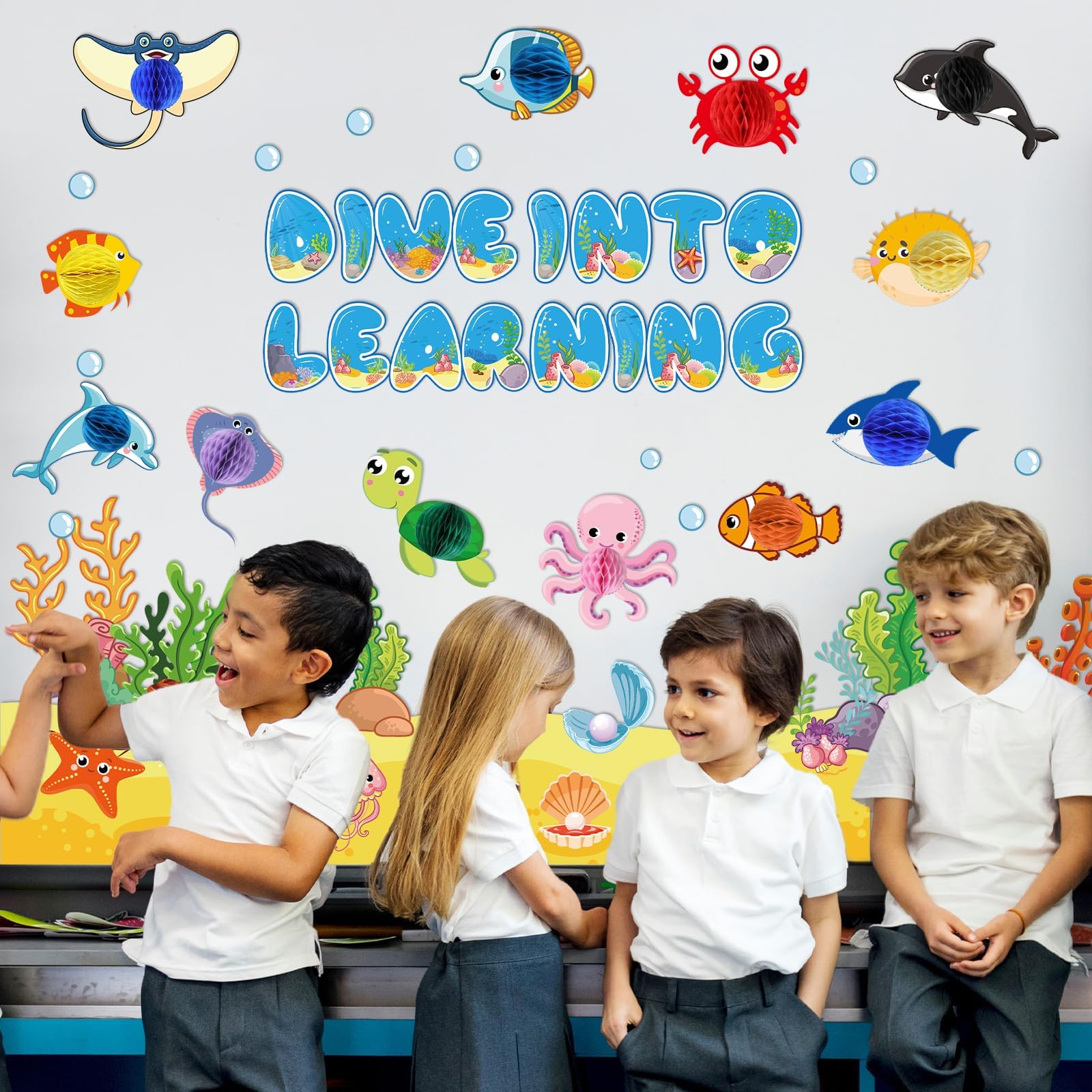 Mua Back to School Ocean Bulletin Board Classroom Decorations Under The ...