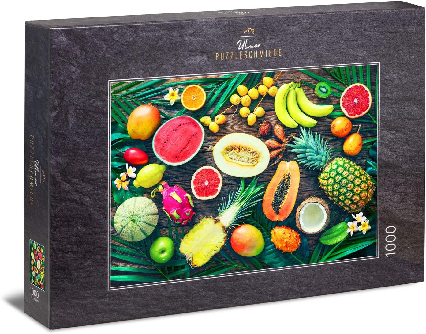 Ulmer Puzzleschmiede – Puzzle “Colorful fruit”: 1000 pieces jigsaw ...