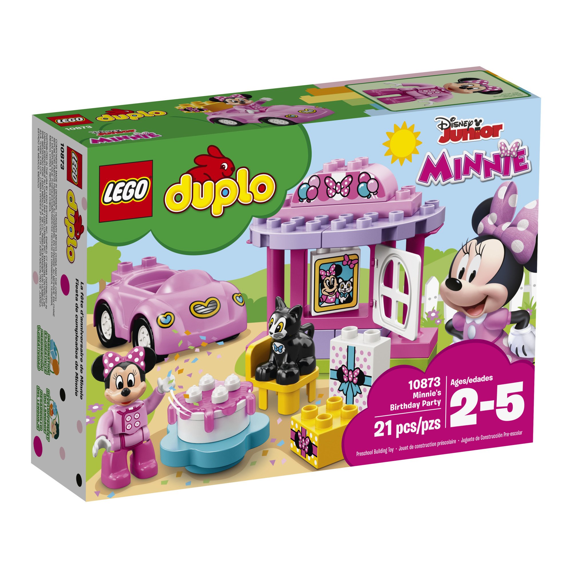 LEGO DUPLO Minnie's Birthday Party 10873 Building Blocks (21 Pieces ...