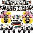Amazon.com: Running Party Decorations Running Birthday Decorations Set ...