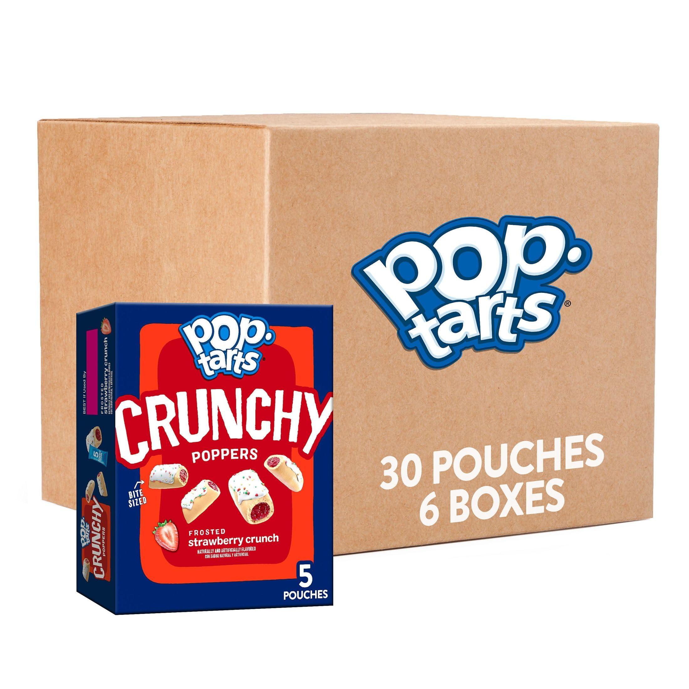 Pop-Tarts Crunchy Poppers Crunchy Filled Snack Pieces, Kids Snacks, On ...