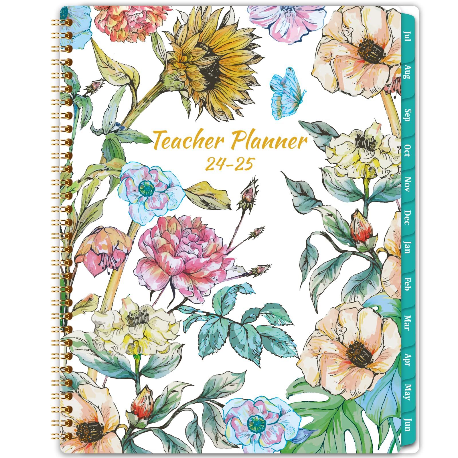 Mua 2024-2025 teacher planner - Teacher Lesson Planner 2024-2025, July ...