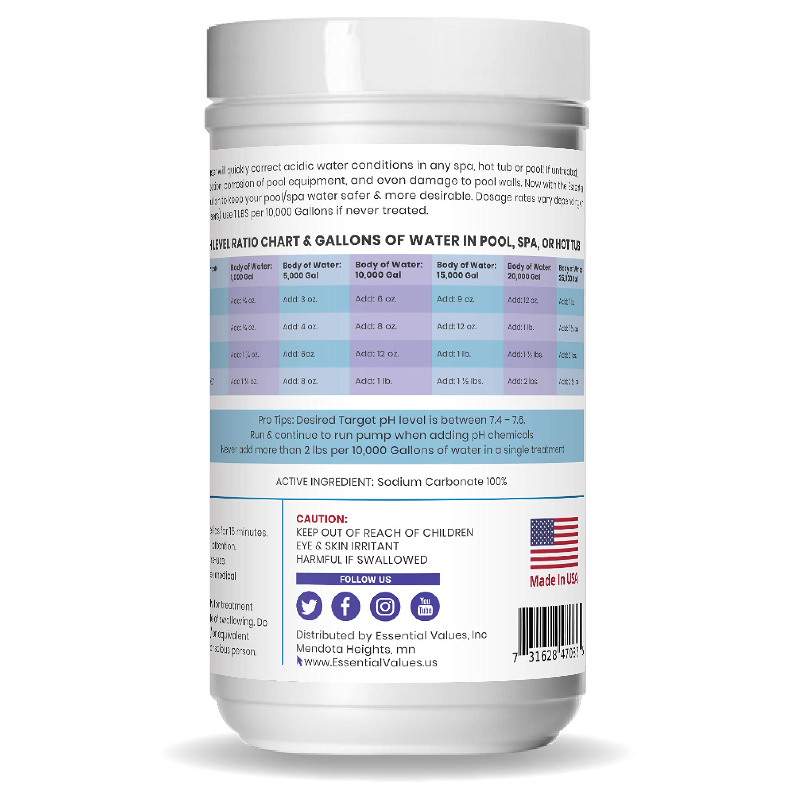 Mua PH Increaser for Hot Tub Swimming Pools & Spa (2 LBS) - Soda Ash ...