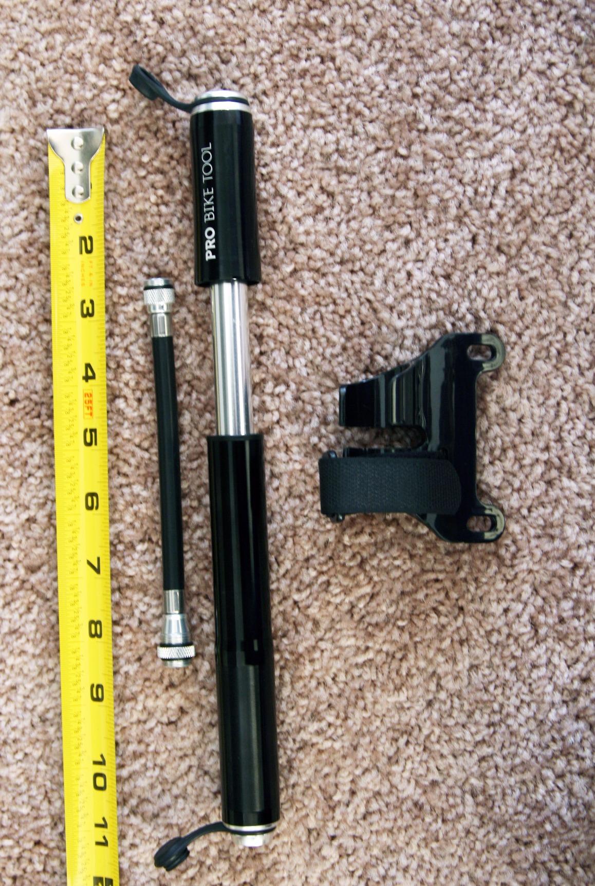 Super Mini Road Bike Pump by PRO BIKE TOOL – High Pressure – 120 PSI ...