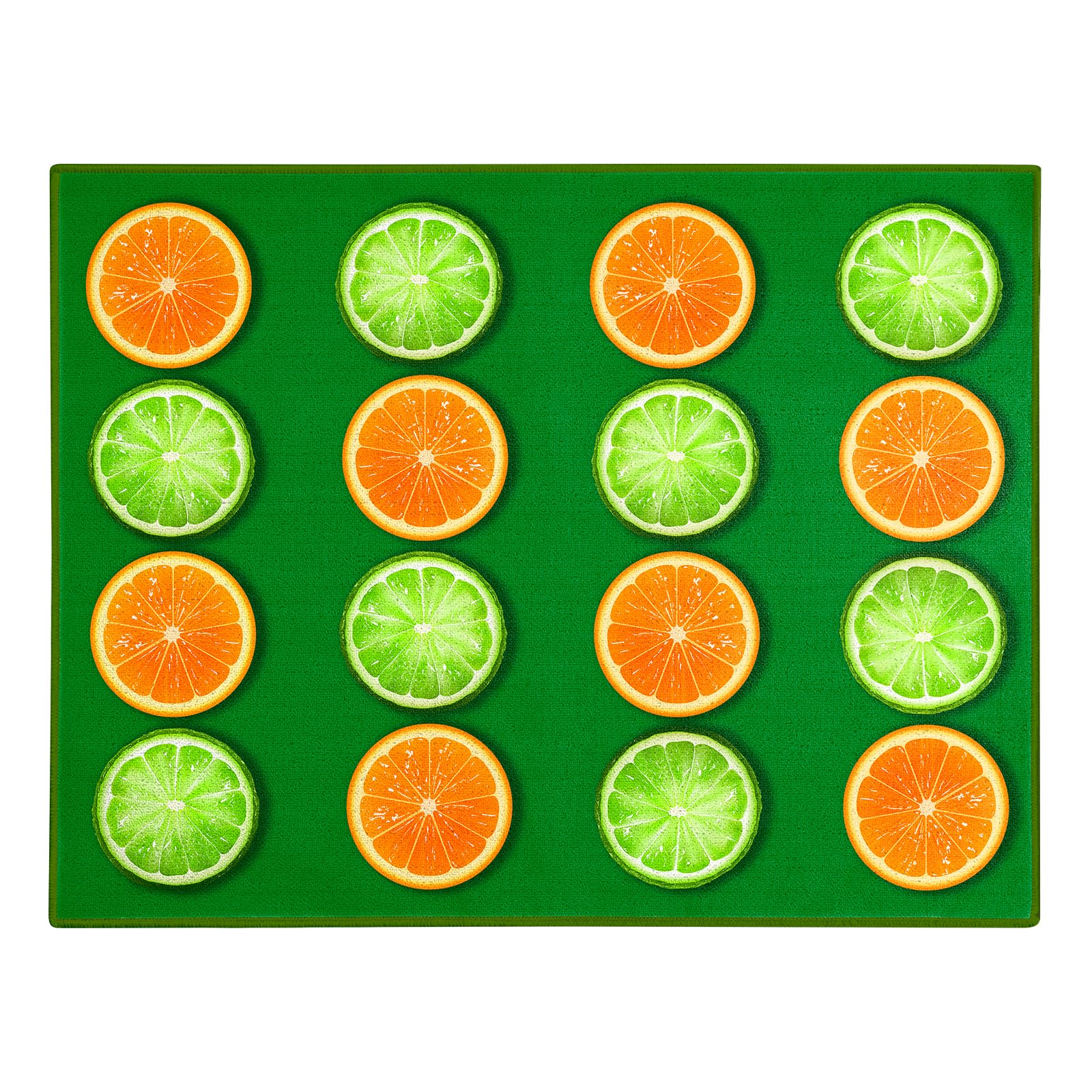 ABCarpet Classroom Seating Rug 6'5"x8'5" Lemon Slices Area Rug for ...