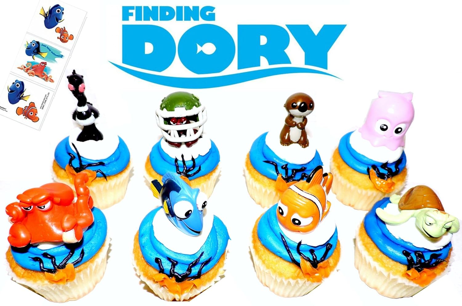 the top Decorating Tools Finding Dory Disney Movie Deluxe Cupcake ...
