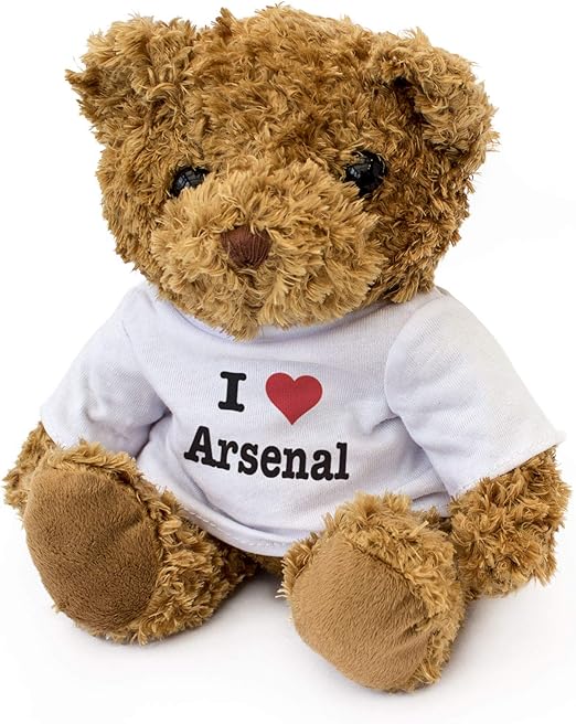 NEW - I LOVE ARSENAL - Teddy Bear - Cute Soft Cuddly - Gift Present ...