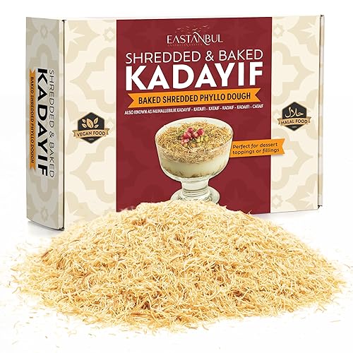 Eastanbul Baked & Shredded Kataifi for Dubai Chocolate, Toasted Kataifi ...