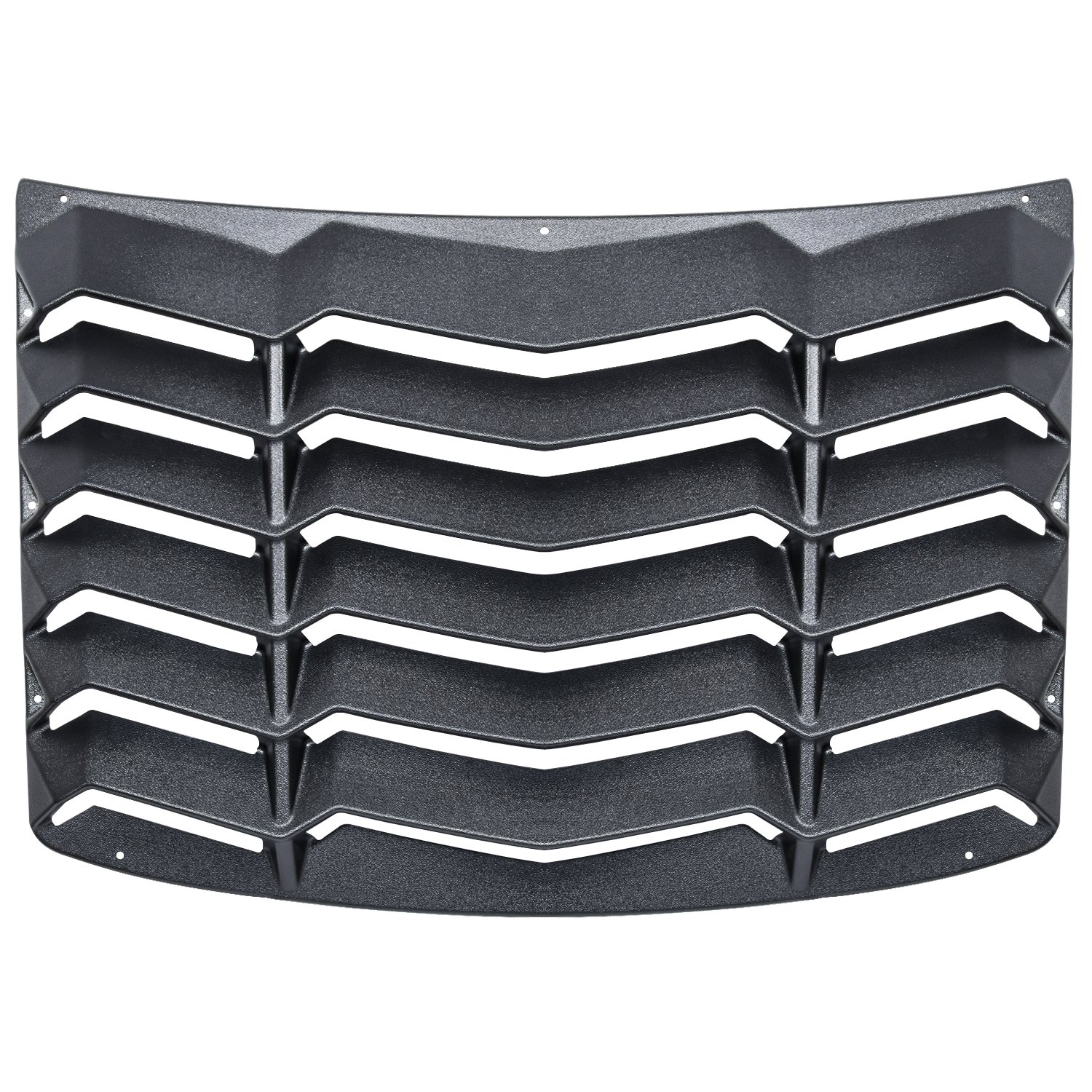 CUMART Rear Window Louvers Windshield Sun Shade Cover Lambo Style Matte ...