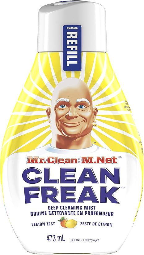 Mr. Clean Freak Deep Cleaning Mist Multi-surface Spray, Lemon Zest ...