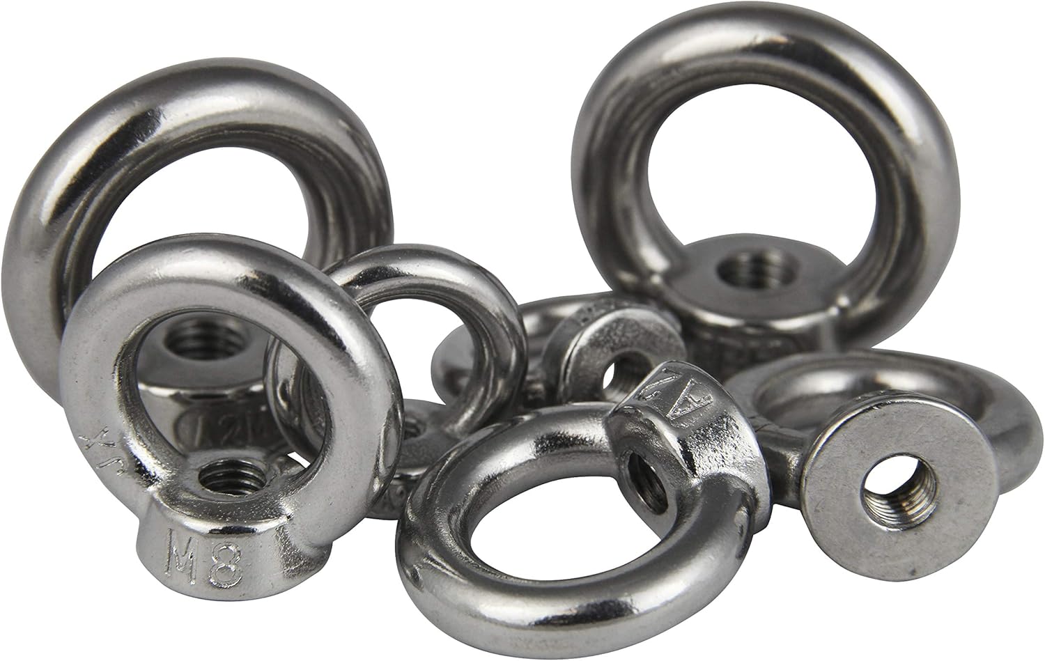 PROTECH 1 Stück Ringmutter DIN 582 M6 Edelstahl A2 V2A Rostfrei Ösenmutter Augenmutter Mutter ...