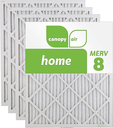 Canopy Air 20x25x1 Home AC Furnace Air Filter MERV 8 Made In The USA canopy-air-20x25x1-home-ac-furnace-air-filter-merv-8-made-in-the-usa