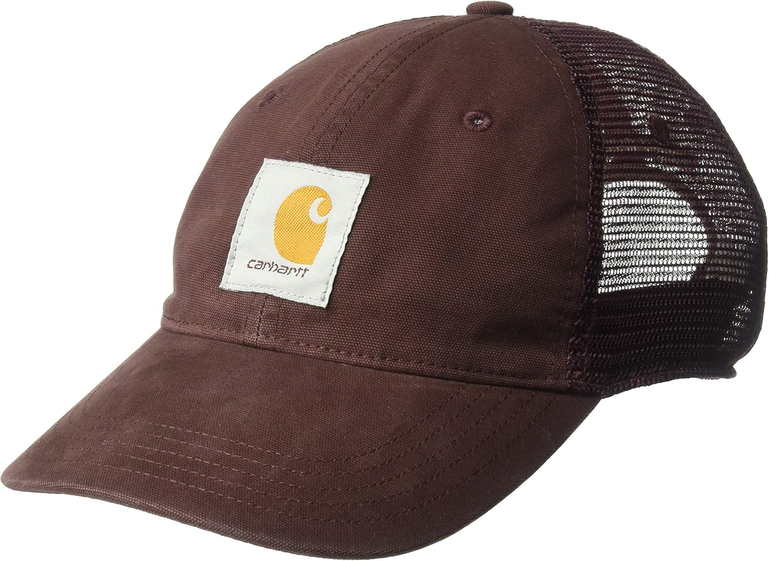Carhartt Women's Buffalo Baseball Cap, Deep Wine, One Size : Amazon.co ...