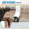 Gutter Noise Dampener- 2 Pack Rain Gutter Downspout Silencer Portable ...