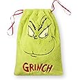 Amazon.com: The Grinch Present Sack | Soft Fur Embroidered Multipurpose ...