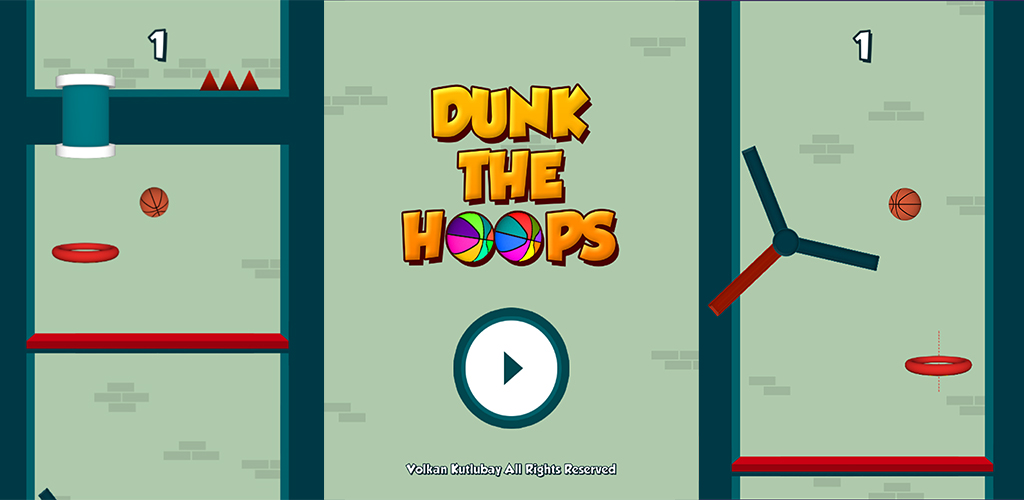 Dunk The Hoops -Bouncy Flappy Ball - Best Free Basketball Arcade Game ...