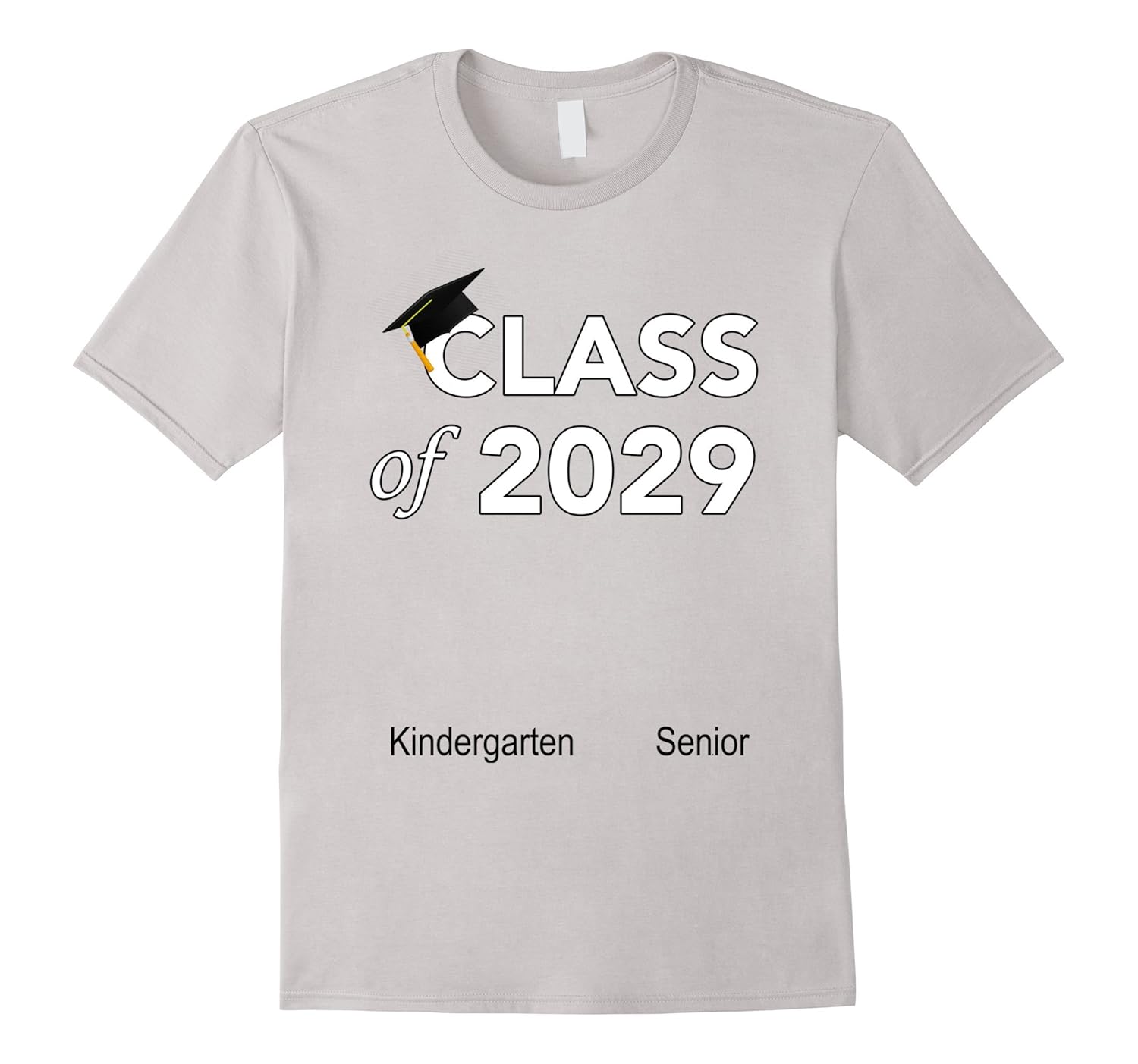Class of 2029 Graduation Handprint T-Shirt Shirt Hand Print-TH – TEEHELEN