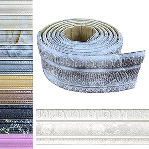 Crown Molding Peel and Stick Wallpaper Border Flexible Wall Base ...