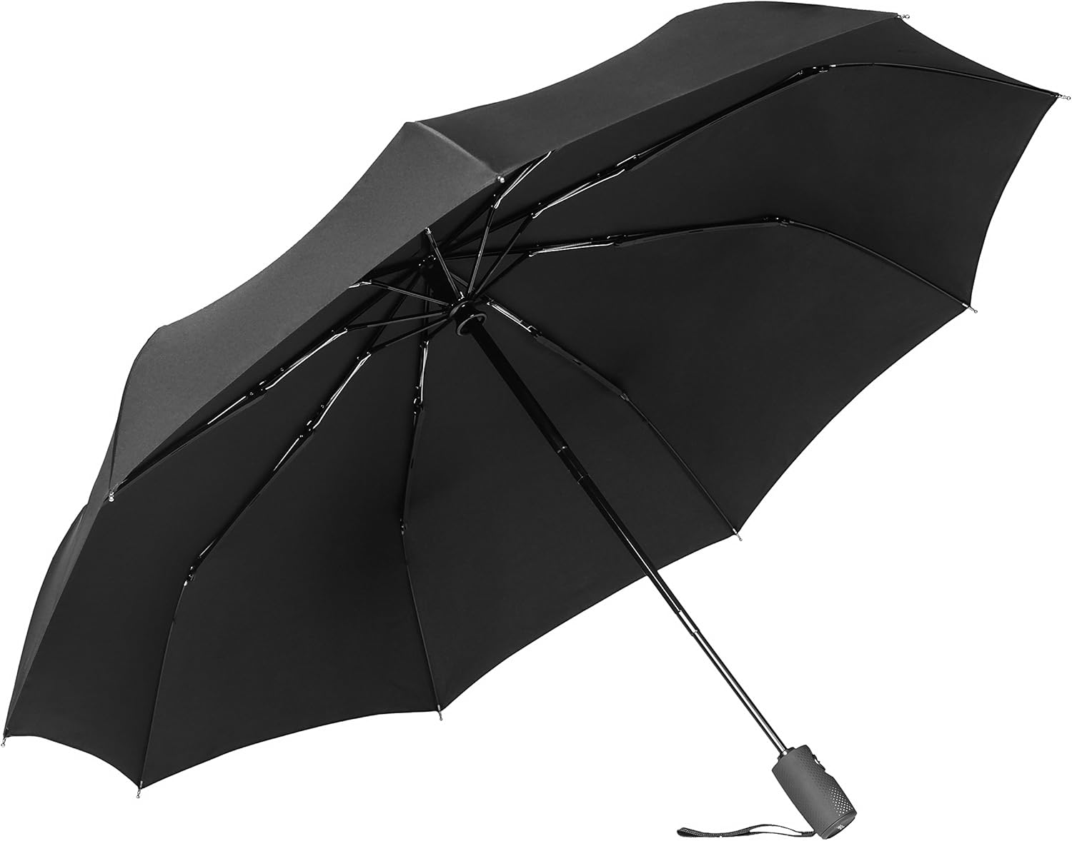 Amazon.com: Bagail Compact Travel Umbrella Strong Durable Windproof ...