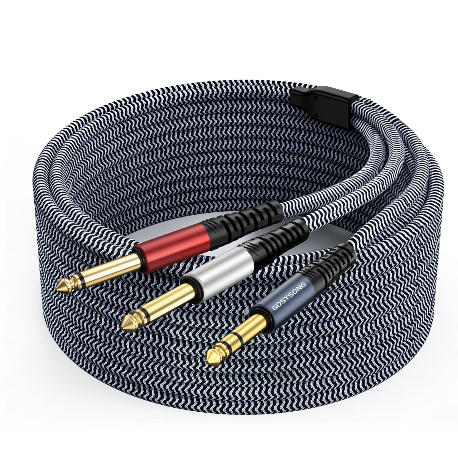 Mua 10ft Insert Cable, 1/4 inch TRS Stereo to Dual 1/4 inch TS Mono ...
