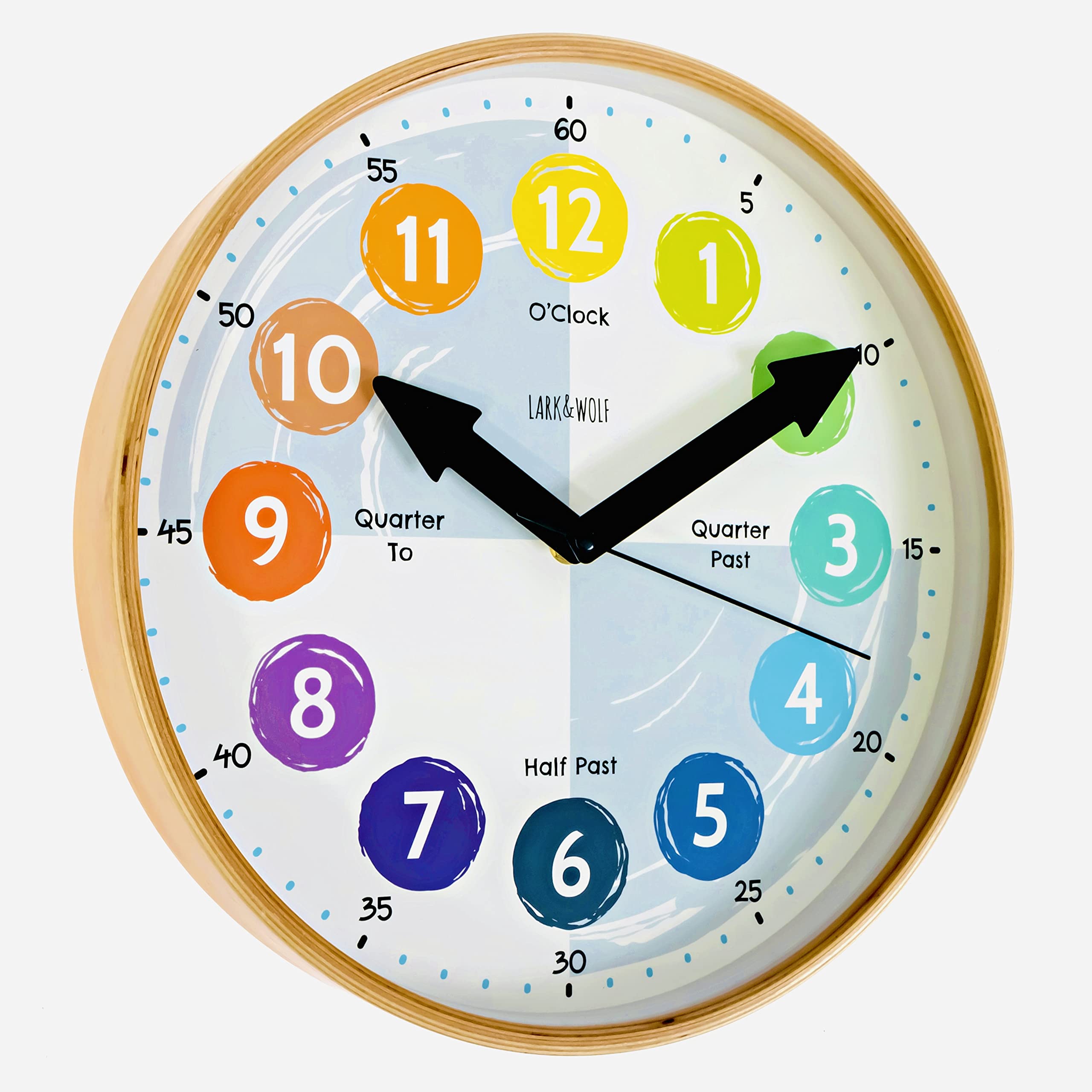 Mua Telling Time Teaching Clock for Kids Learn to Tell The Time 12 ...