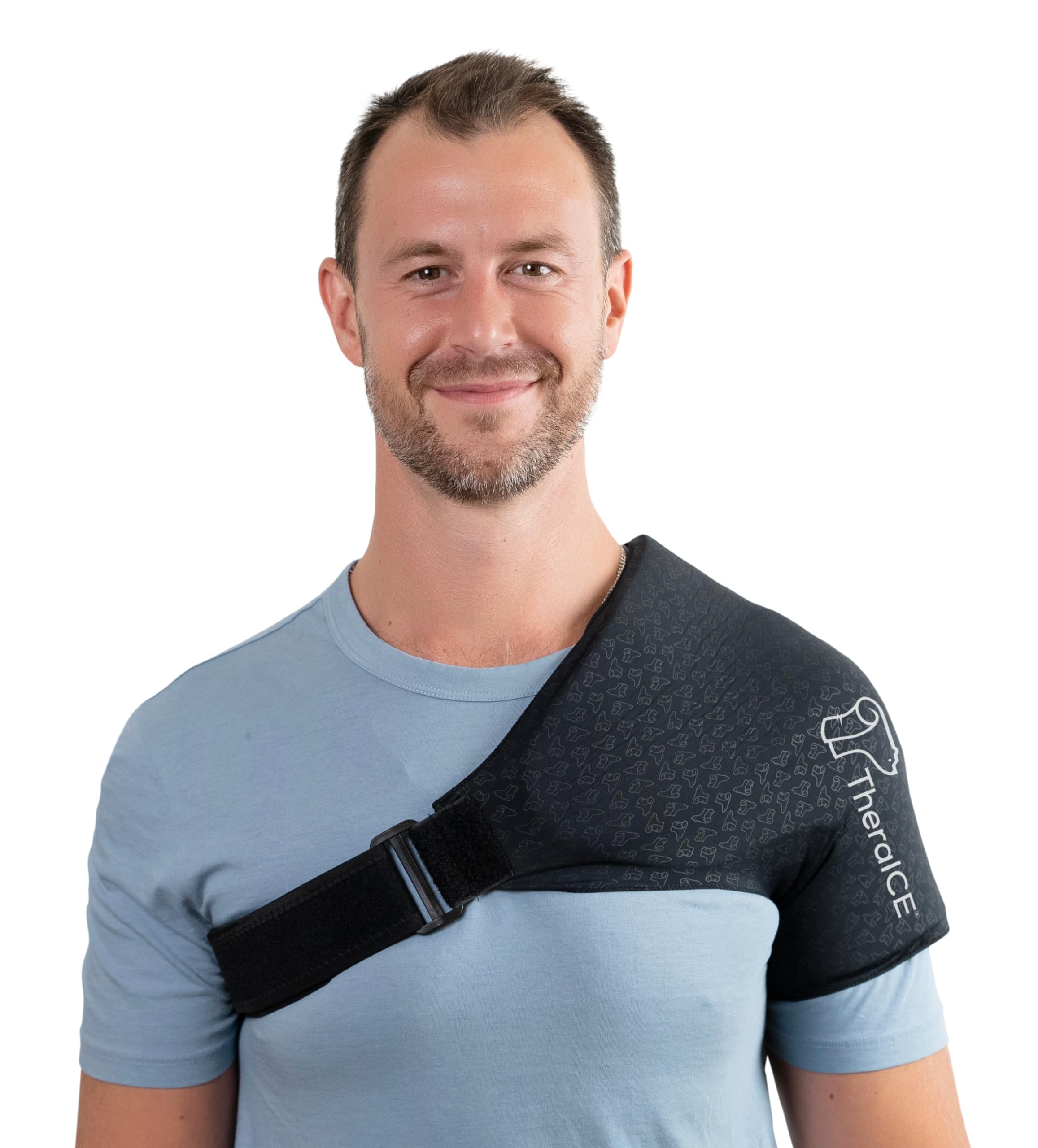 Mua TheraICE Shoulder Ice Pack Wrap/Reusable Ice Pack for Rotator Cuff ...