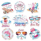 Amazon.com: Girls Trip Cruise Door Magnets - Cosmisun 7PCS Girls Cruise ...