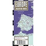 Streetwise Europe Rail Map - Laminated Railroad Map of Europe ...
