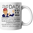 Amazon.com: Trump Great Dad Father's Day Family Ceramic Coffee Mug Tea ...