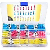 WORKPRO 582-piece Electrical Connector Kit, Electrical Wire Connector ...