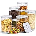 Amazon.com: Uamector Pop Container Sets, 8-Piece Airtight Food Storage ...