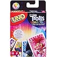 Amazon.com: Mattel Games DreamWorks Trolls World Tour UNO Card Game ...