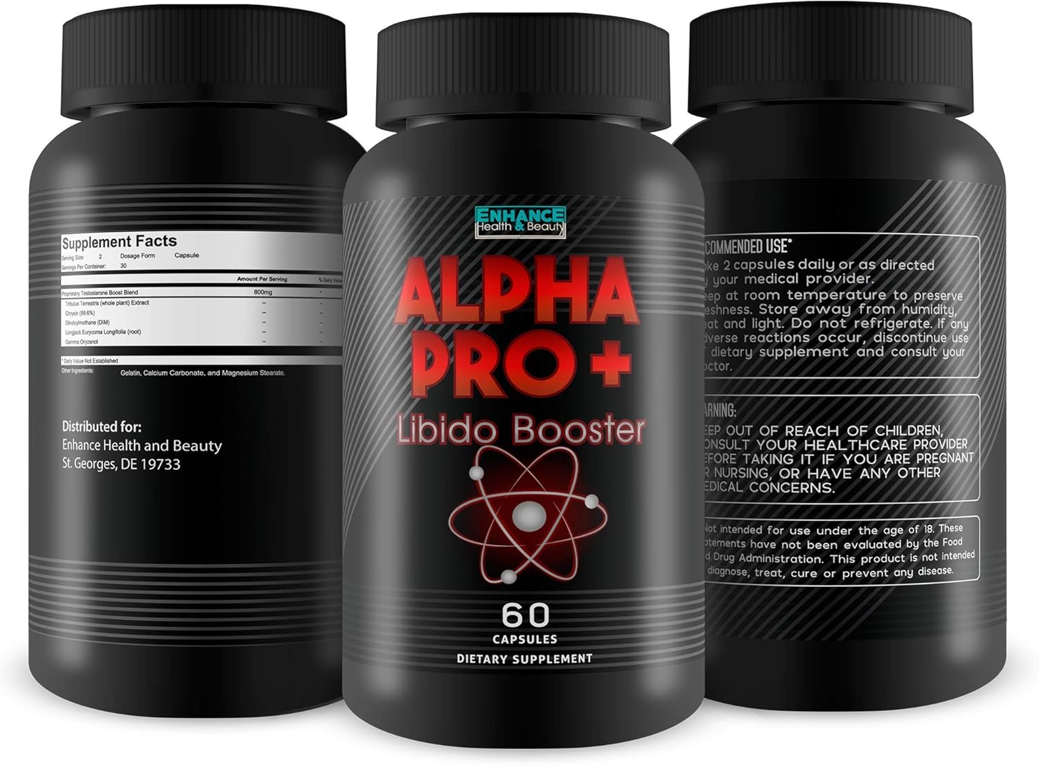 Alpha Pro+ Libido Booster & Energy Support - Libido Booster for Men ...