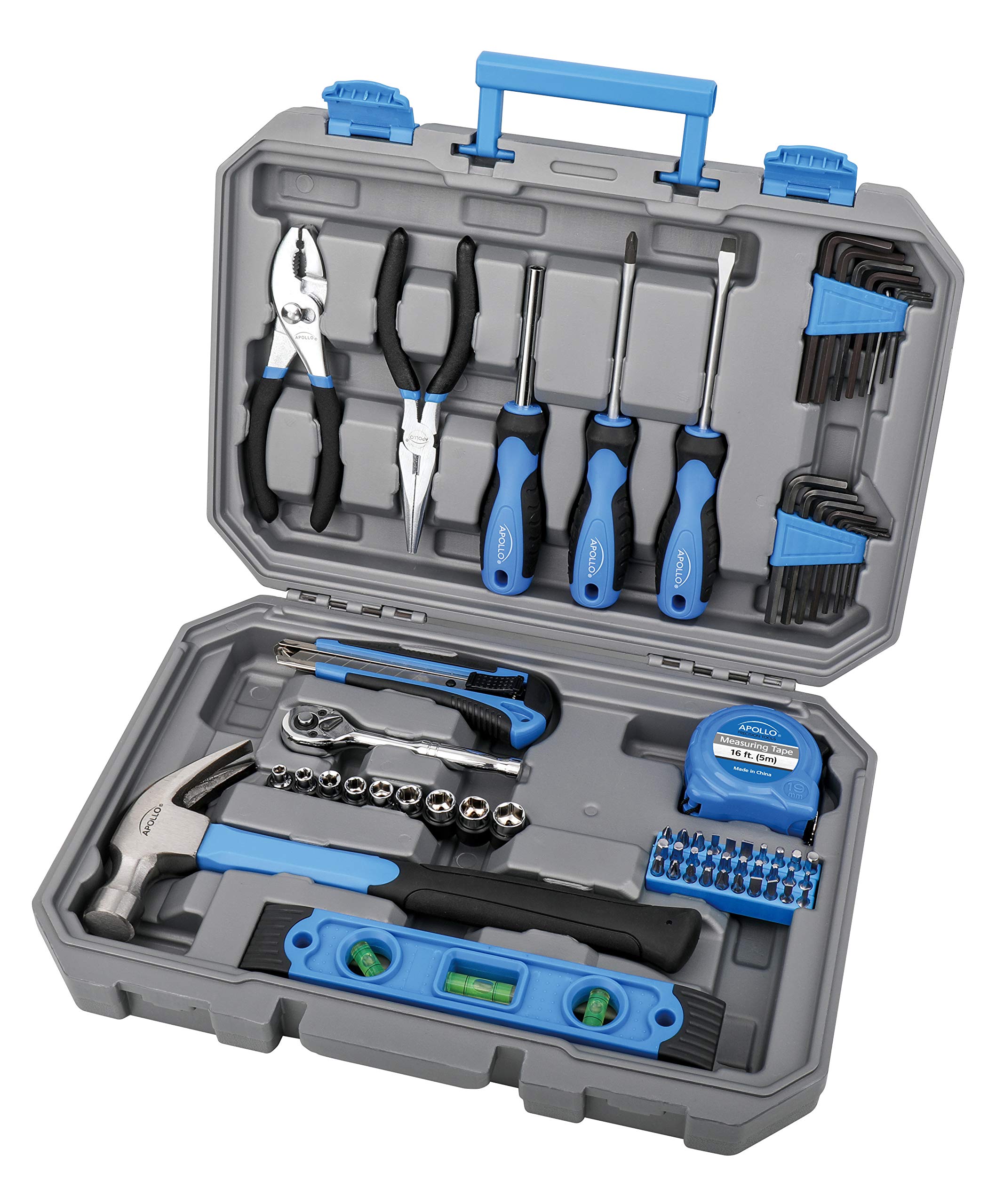 Mua 65-Piece Essential Tool Set with Sockets and Most-Used Tools for Do ...