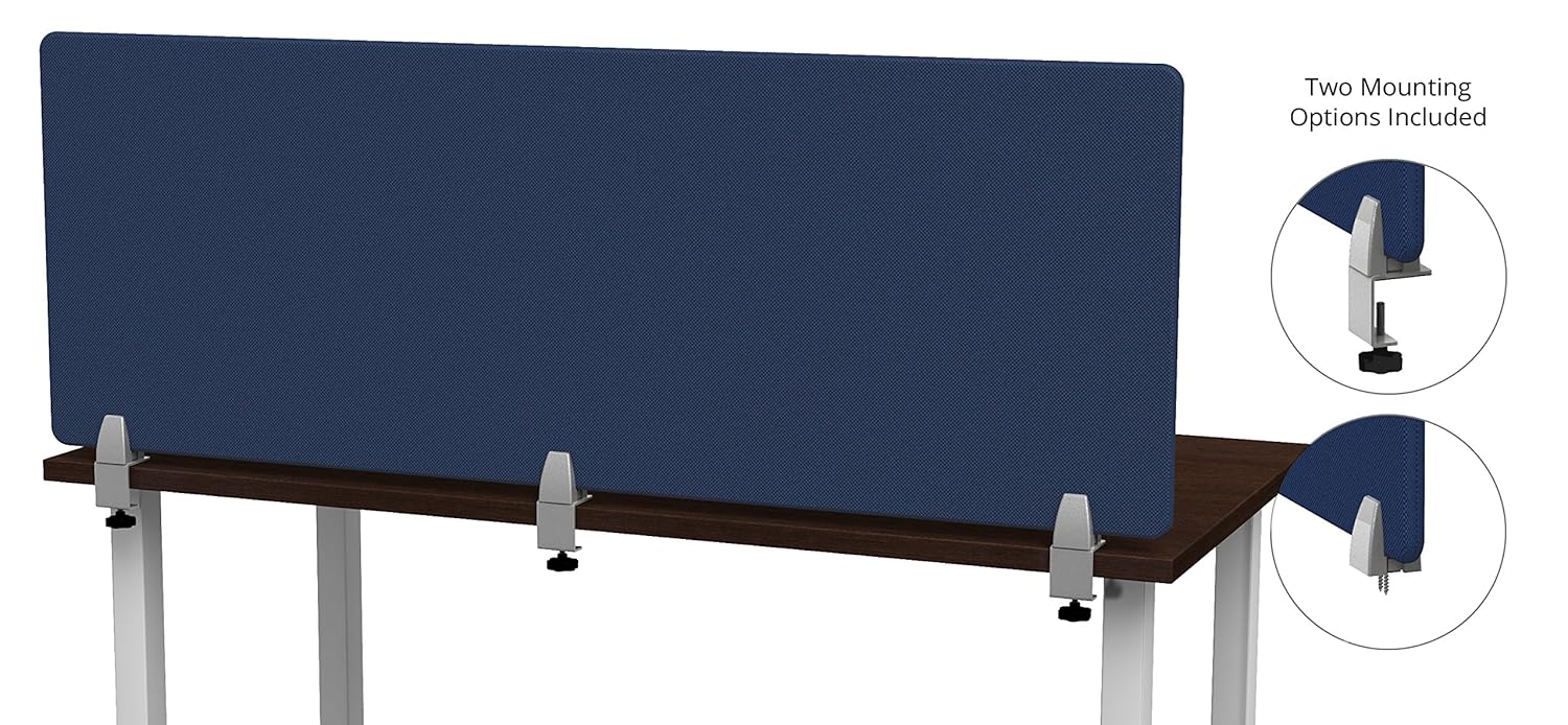 Furniture Accessories Tackable Desk Divider Enclave Panel Fabric Fold ...