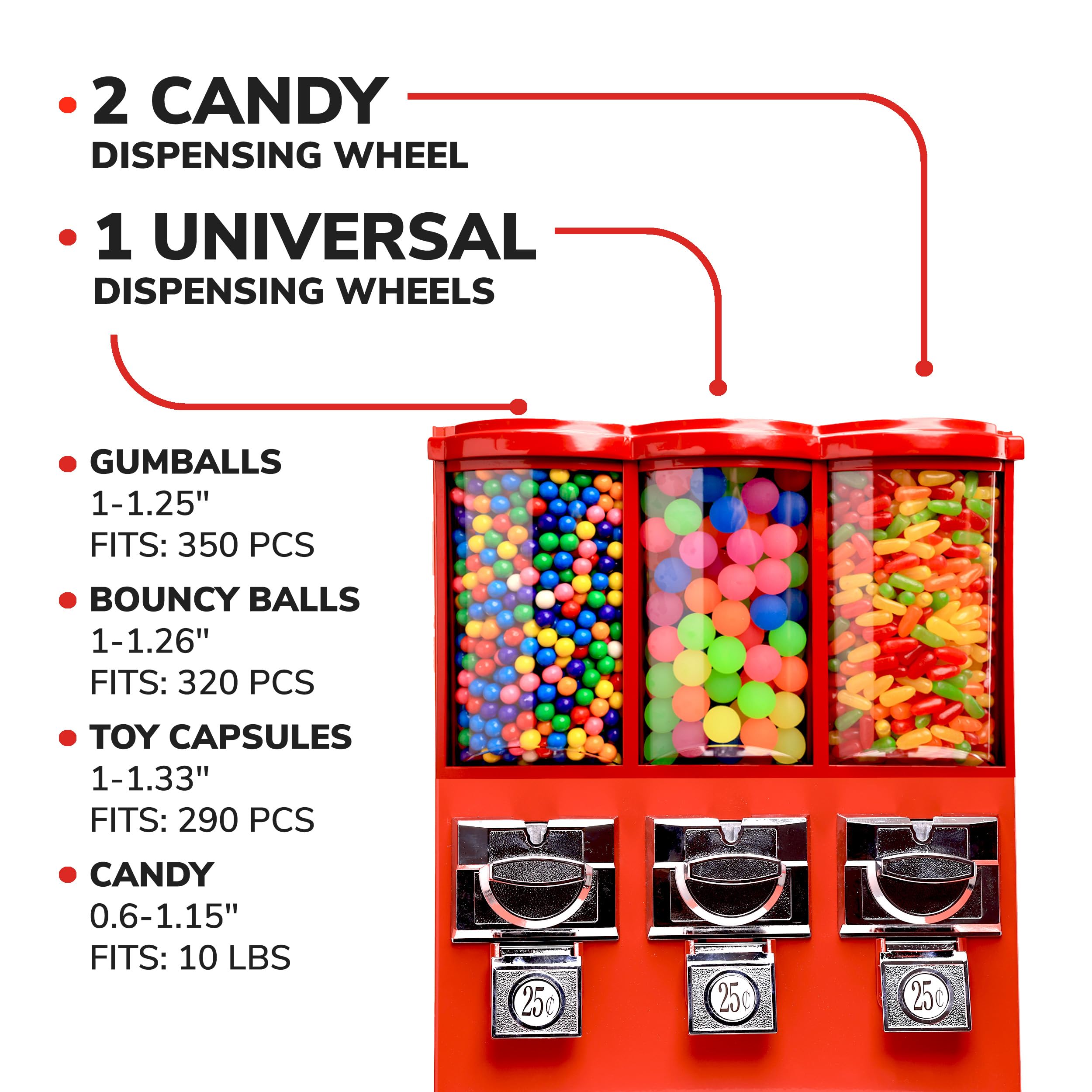 Mua Vending Machine - Commercial Gumball and Candy Machine with Stand ...