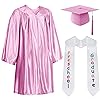 Tarpop 2025 Preschool Grad Caps Gown with Stole Graduation Cap with ...