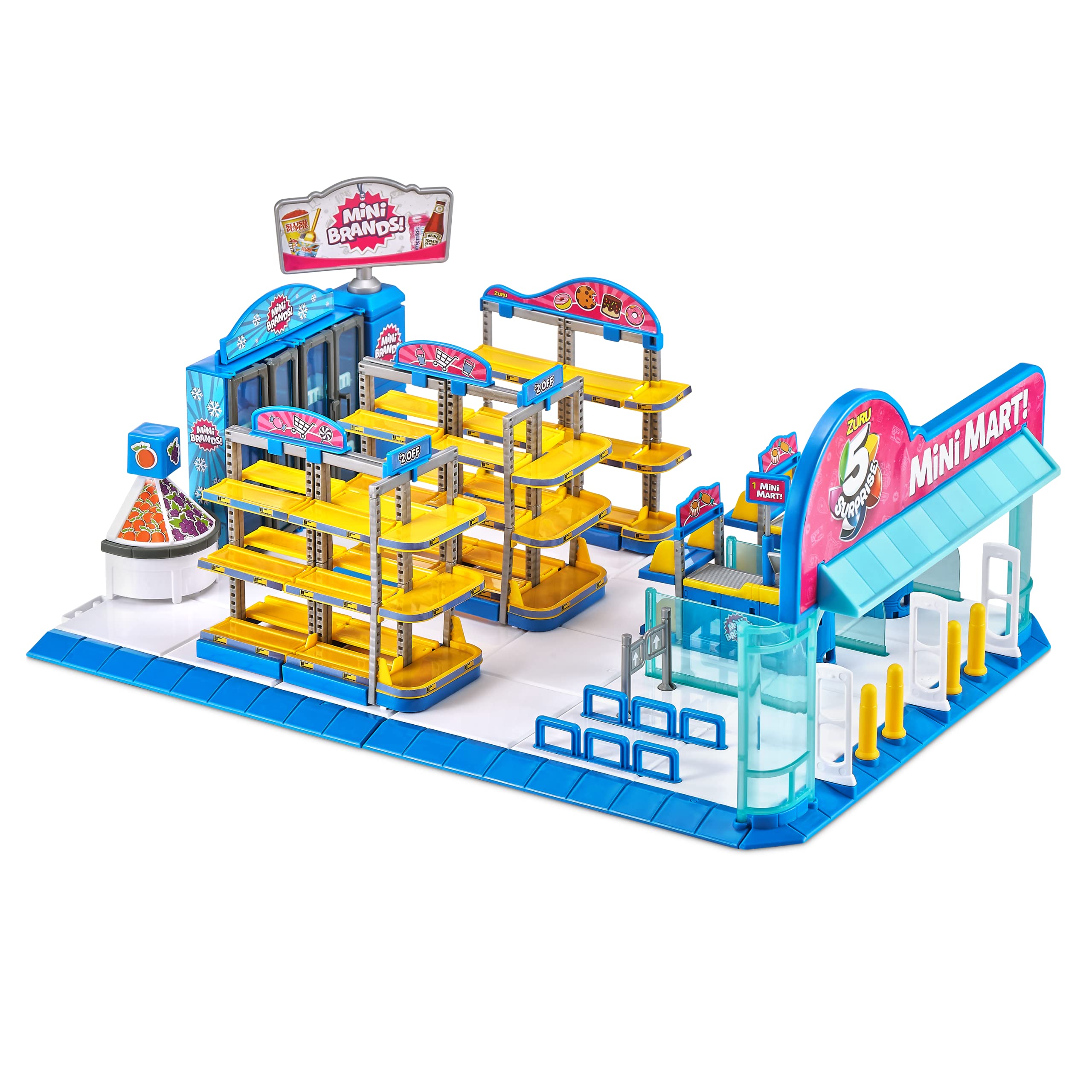 Mua ZURU 5 Surprise Mini Brand Minimart Playset Series 3 with 5 ...
